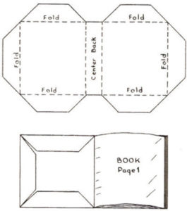 DIY Wrapping Paper Book Cover - Domestic Geek Girl